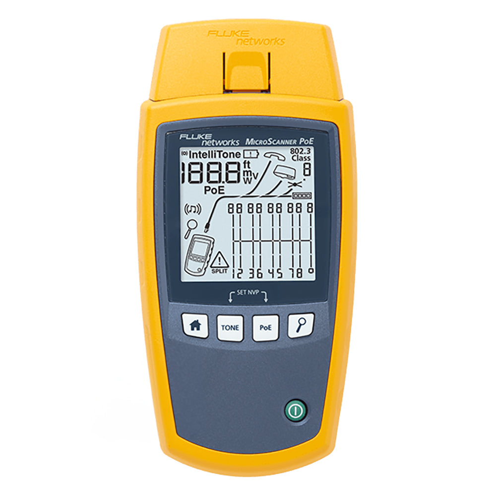 Fluke Microscanner PoE Cable Verifier