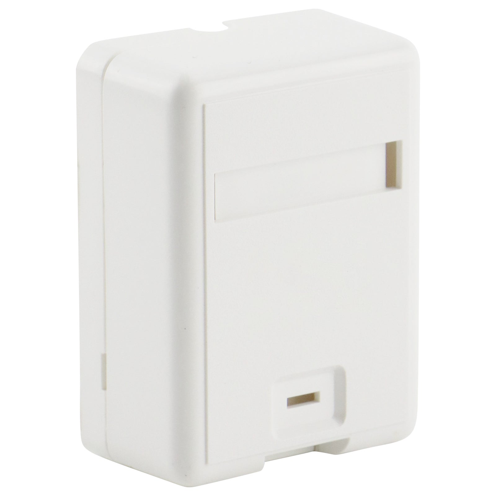 Excel Cat6 Plus Surface Mount Box 1 Port White